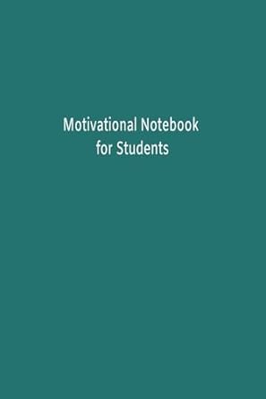 Amazon.com: Motivational Notebook for Students: Curayag: Books