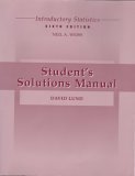 Introduction Statistics: Student Solutions Manual(6th Edition): Neil A ...