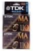 TDK MA-110 Metal Alloy/Bias Type IV Cassette Tapes 2-Pack by TDK : Buy ...
