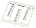 Erico Caddy MPLS2 Mounting Bracket, 2-Gang, Low Voltage, Cut-In ...