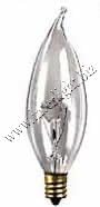 Bulbrite 410303-10PK - 3W - Flame Tip CA5 - Candelabra Base - 130V ...