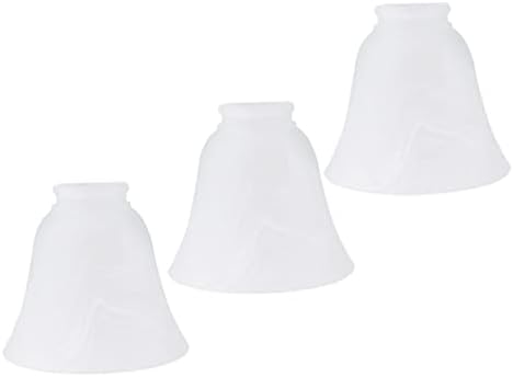 Angoily 3pcs Lampshade Ceiling Fan Light Covers Flower Accessories ...