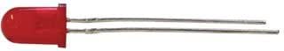 Buy Standard LEDs - Through Hole Red, 660nm Diffused (1 piece) Online ...