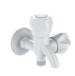 WATERTEC PVC 2 Way Gloss BIB Water Tap White : Amazon.in: Home Improvement