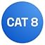 HB-DIGITAL 2-Port CAT 8 Network Socket with GHMT Certified Tool-Free ...