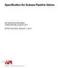 Amazon.com: API SPEC 6DSS Specification for Subsea Pipeline Valves, Third Edition (2017)