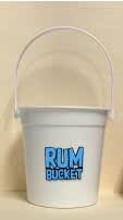 Amazon.com: Hurricane Shooters Printed Rum Bucket QTY:50: Home & Kitchen