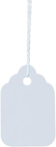 Merit White Strung Tag 120x60mm (Pack 75) : Amazon.co.uk: Business ...
