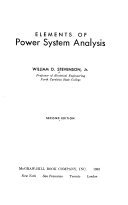 Elements of power system analysis: Amazon.com: Books
