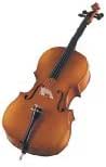 Amazon.com: Becker 3000 Cello 1/4, Polished Gold Brown : Musical ...