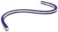 CURVA righello 50 cm colore blu : Amazon.it: Cancelleria e prodotti per ...