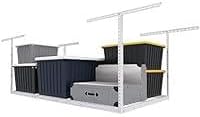 Amazon.com: Ataucjin Overhead Garage Storage Rack 4x6, Heavy Duty ...