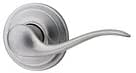Kwikset 720TNL-US26D Satin Chrome Tustin Passage Lever - Door Levers ...