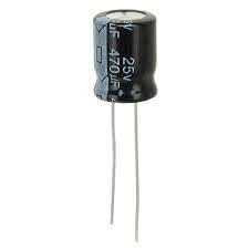 ElectroBot 470ufd 25 V Electrolytic Capacitor 470 Micro Farad 25 Volt ...