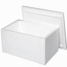 Thermoplastic Polyurethane Thermocol Storage Box Big Size, White ...