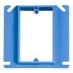 Carlon A410 4" Square ENT Box Extender, 1/2" Raised, Non-Metallic- Pack ...