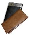 Amazon.com: Rolfs Genuine Leather Checkbook Pocket Secretary ...
