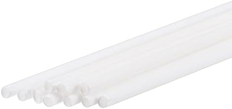 MECCANIXITY Plastic Model Tube ABS Round Tube 1/8" OD 10" White Easy ...