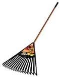 Amazon.com : Ames True Temper Viper Clog-Free 30-Inch Poly Leaf Rake ...