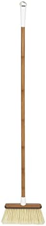 Full Circle Clean Sweep -Bamboo Broom -Angled for Precision in Tight ...