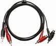 Amazon.com: Magnavox M62113 Piggyback Stereo Cable with RCA : Electronics