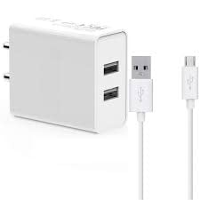 RM ITEL Dual Port Charging Adaptor (Cable Included) (Pack of 2 ...
