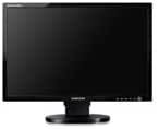 24" Samsung SyncMaster 245BW DVI Blu-ray 1080p Widescreen LCD Monitor w ...