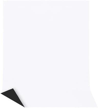 Amazon.com : Easy-Going 5X7 FT Black/White Backdrop, Reversible Solid ...
