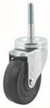 Amazon.com: Threaded Stem Mount Caster, Medium Duty, 3", 220 lb. Weight ...