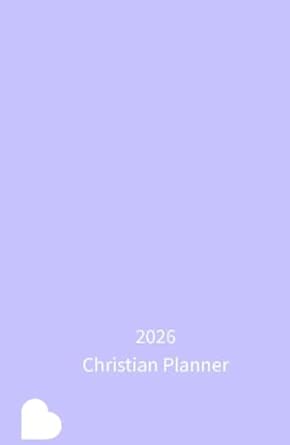 2026 Christian Planner Purple: Prayer Journal, Bible devotional | Daily ...