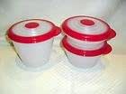 Amazon.com: Tupperware Mini Stuffables Storage Bowl Set in RED (1 Cup ...