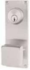 Emtek Products Passage Single Keyed Modern Brass Sideplate Lockset ...