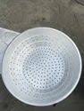 Aluminium Colander for Kitchen Food Strainer with Holes for Washing ...
