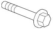 Amazon.com: GM Leaf Spring Bolt - 11570651 : Automotive