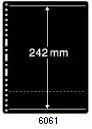 Amazon.com: PRINZ Stock Pages 6071 System, Double-Sided 1 Pocket 242 mm ...