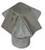 3IN GALVANIZED SHANTY CAP - Ducting Components - Amazon.com