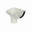 112mm Half Round Gutter Stop End Outlet- Guttering DownPipe Fittings ...