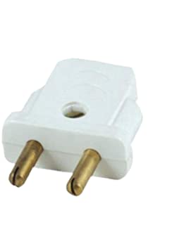Plastic 6A 2 Pin Plug, Top 240V, Anchor 2 Pin Plug, Non Flammable ...