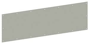 Hager 053784 190S 34" x 34" US32D Door Protection Plate 0.050" Gauge ...