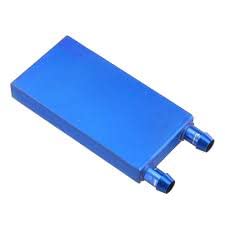 Aluminium 80mm Long Water Cooling Block Liquid Cooler Waterblock ...