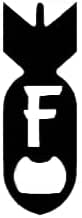 Amazon.com: Badger Steel USA - F-Bomb Bottle Opener - Metal Wall Art ...