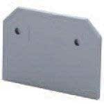 EPCDL4U, Connector Accessories End Plate Nylon 6.6 Gray (50 Items ...