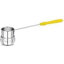 Stainless Steel Water Ladle with Long Handle, 30 cm Canteen Server ...