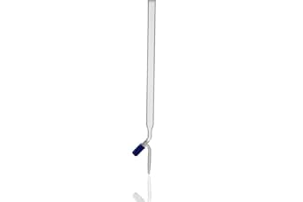 Omsons Glassware | Chromatography Column | Plain | with PTFE Needle ...