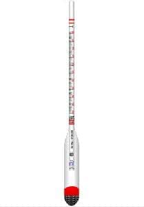 Petrol Hydrometer ISI Mark density hydrometer (700 TO 750) For Fuel ...