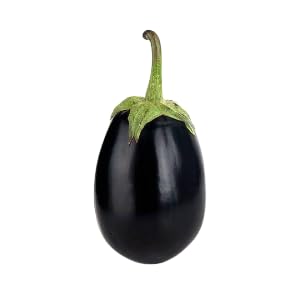 Black Brinjal -Baigan ke beej Vegetable Seed-Pack of 100 Seeds : Amazon ...