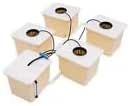 Amazon.com: PROYONGOO 5-Buckets 2.91gal DWC Hydroponic System Kit, Weed ...