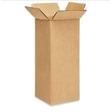 Amazon.com: Rantepao - 4x4x8 Cardboard Shipping Boxes Cartons Packing ...