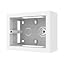 PM Cona PVC Modular Surface Box White Colour, 6703 (3 Modular) : Amazon ...