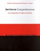 Sentence Comprehension: The Integration of Habits and Rules : Townsend ...